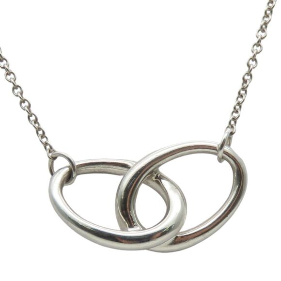 Tiffany & Co. | Jewelry | Tiffany Co Elsa Peretti Double Loop Pendant ...